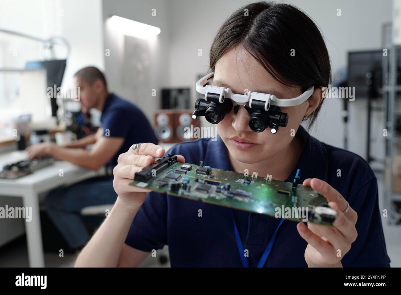 Tech laboratory engineer workplace hi-res stock photography and images ...