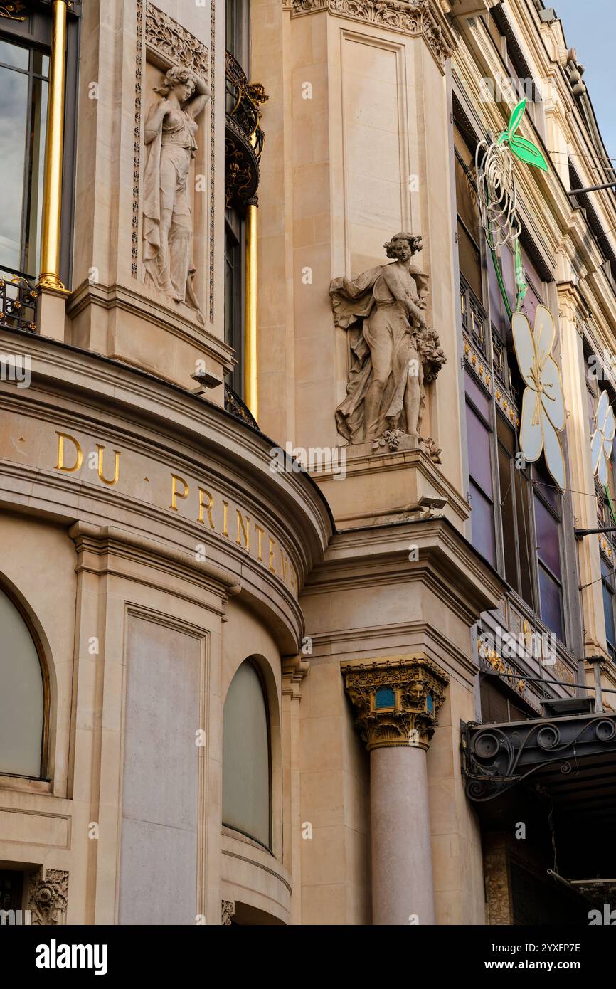 Architectural details of a historic building showcasing ornate ...