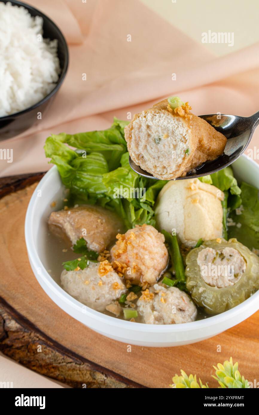 Yong tau foo , yong tau fu or Liong Tahu. is a Hakka Chinese cuisine ...