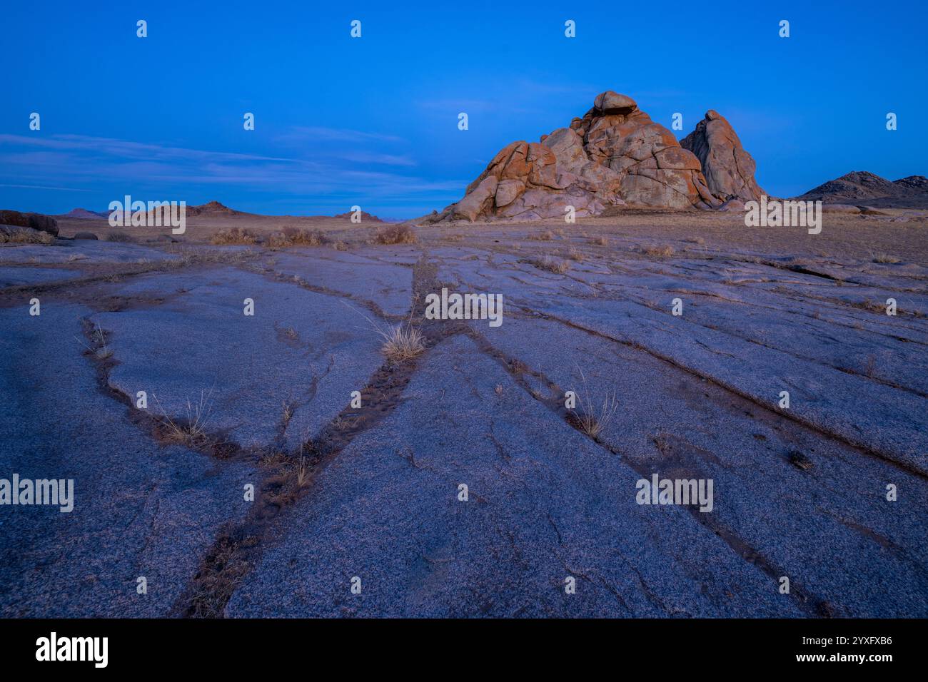 Dry temperate steppe and mountain regions in western Mongolia. The rock ...