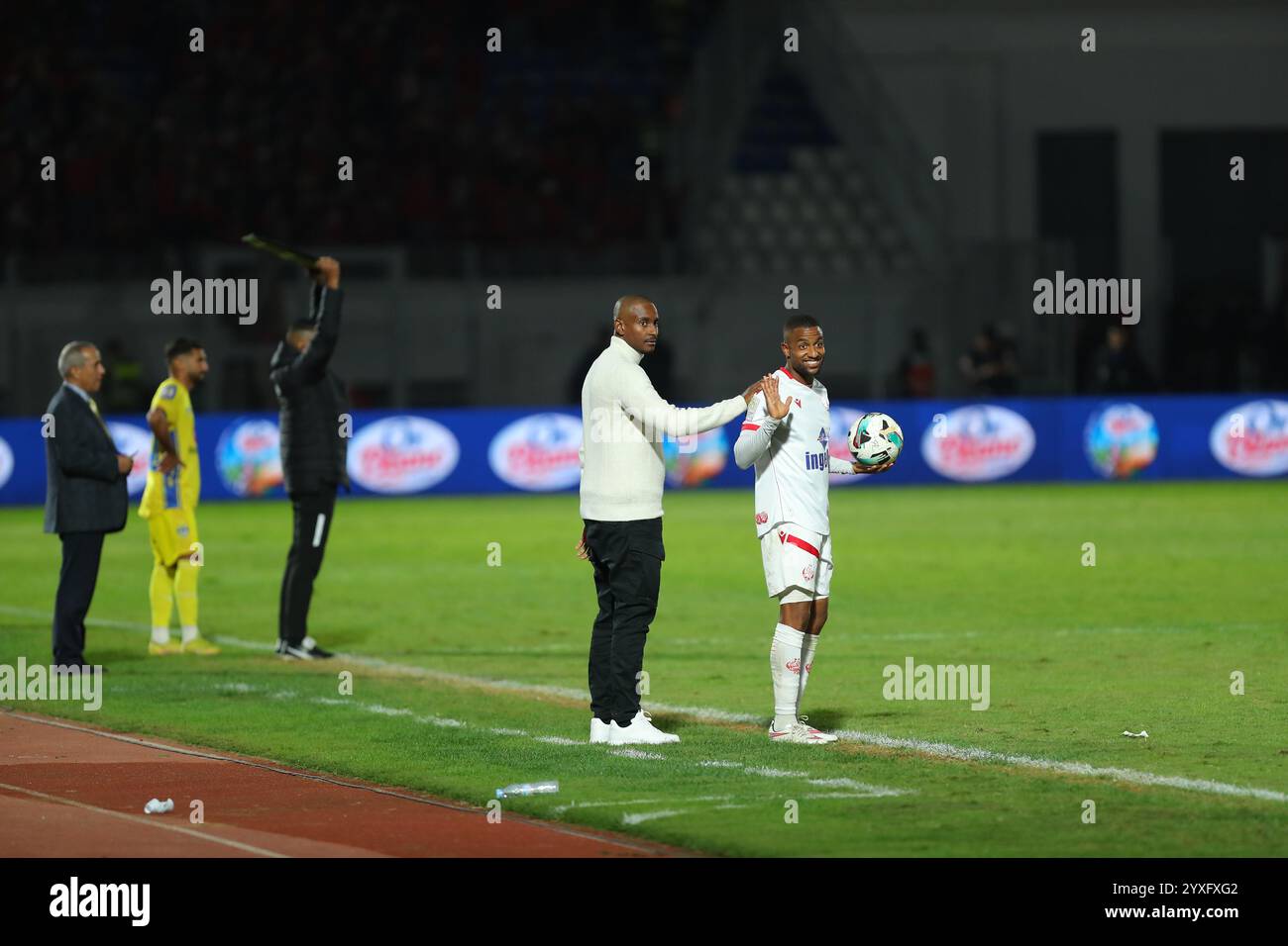 MOROCCO, CASABLANCA, 14 December 2024: Rhulani Mokwena, manager of ...