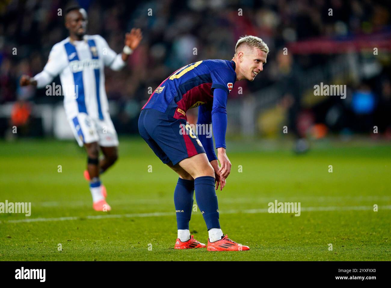 Dani Olmo of FC Barcelona during the La Liga EA Sports match between FC ...