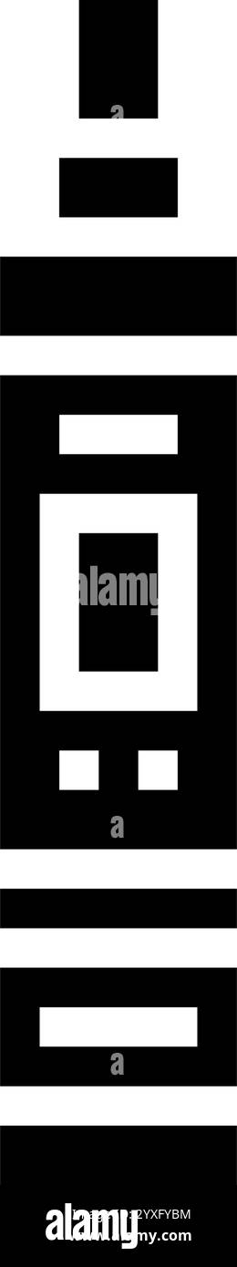 interior protectant car care glyph icon vector illustration Stock ...