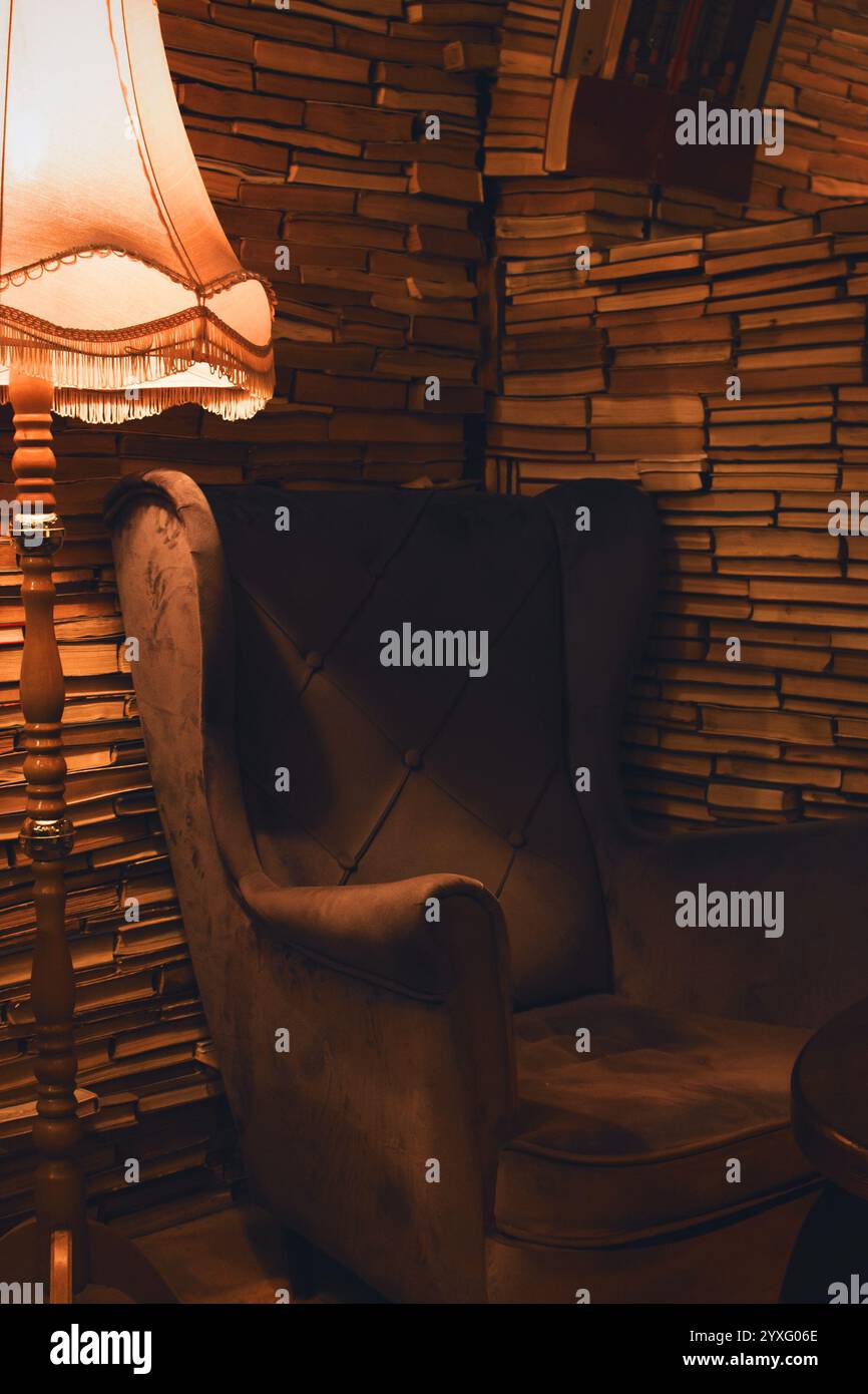 Book stack vintage lantern hi-res stock photography and images - Alamy