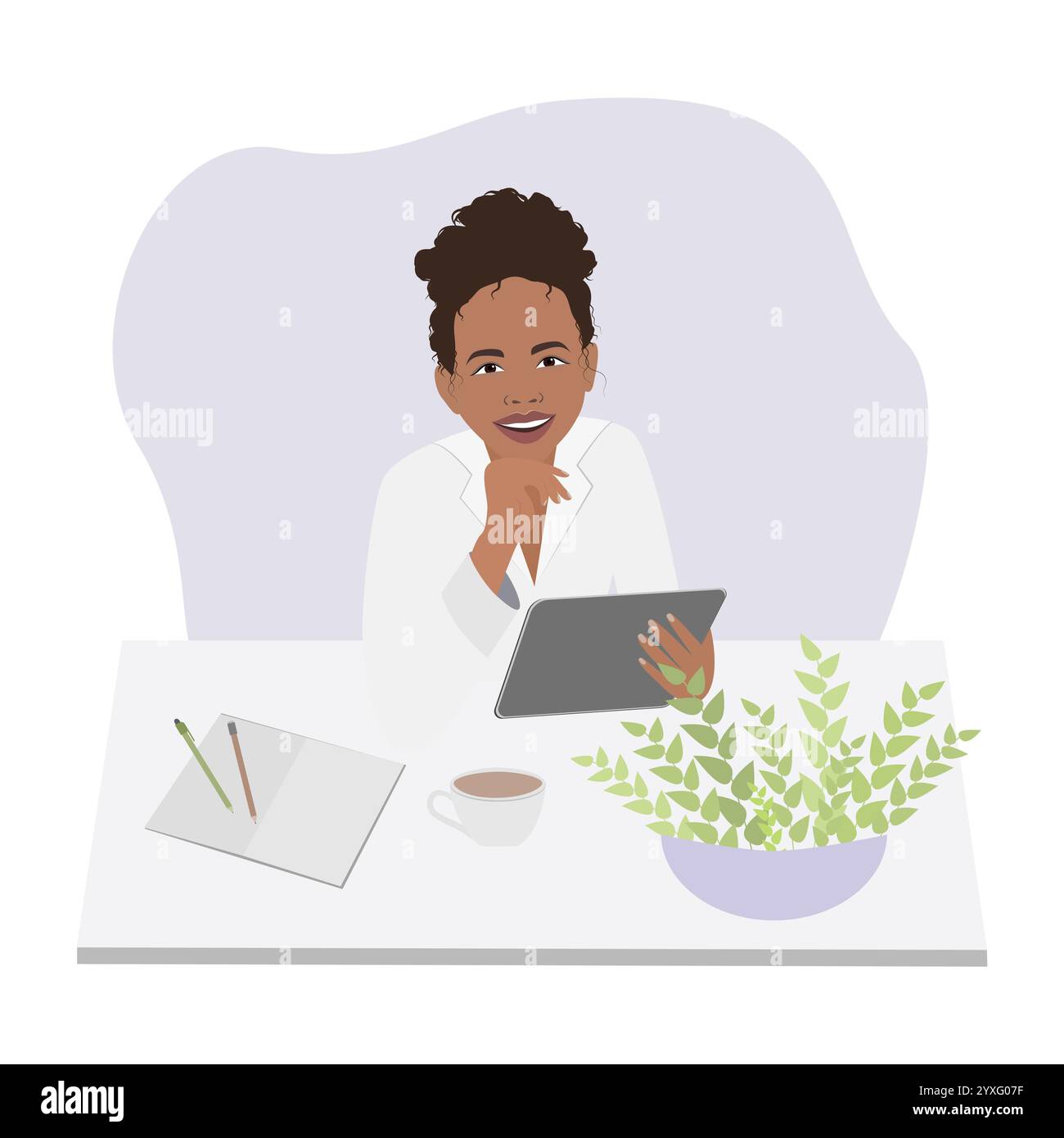 Doctor cosmetologist Cut Out Stock Images & Pictures - Alamy