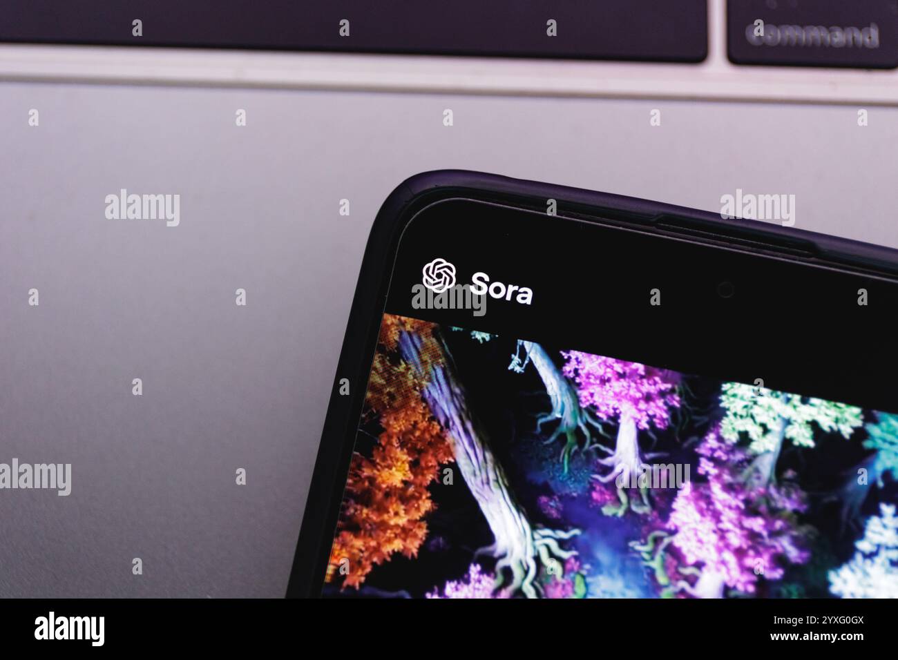 Sora OpenAI text to video generative AI model Stock Photo - Alamy