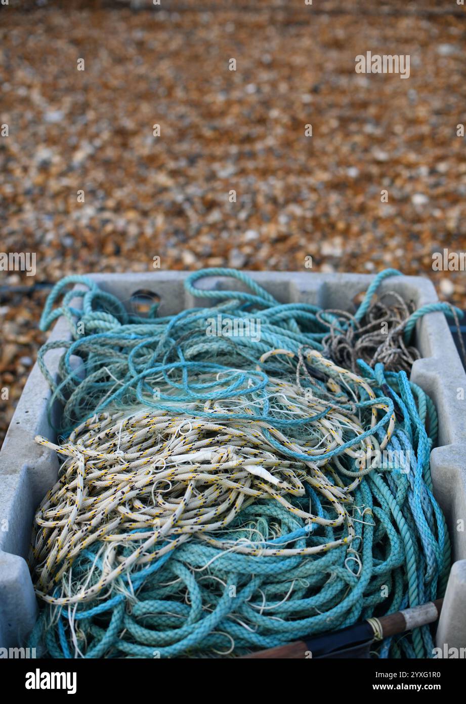 Abandoned fish nets hi-res stock photography and images - Alamy