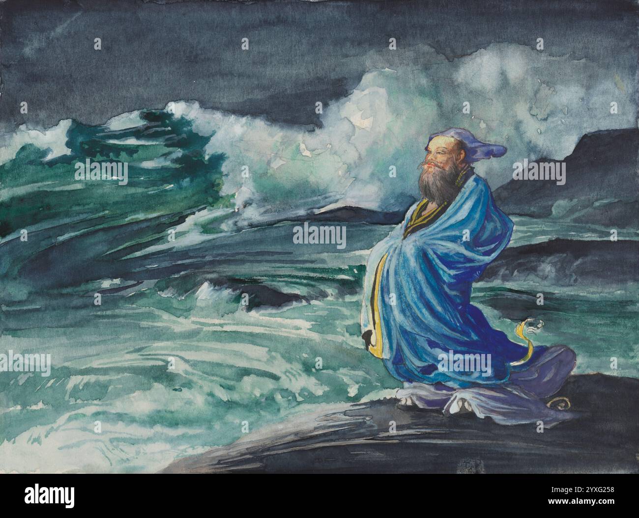 A Rishi Stirring Up a Storm Stock Photo - Alamy