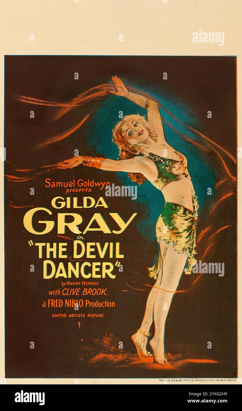 Samuel Goldwyn presents Gilda Gray in The Devil Dancer (United Artists ...
