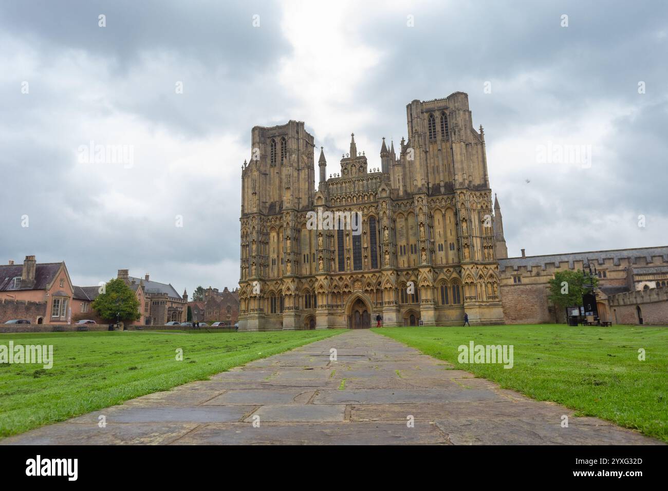 Wells Cathedral is set in the medieval heart of England’s smallest city ...