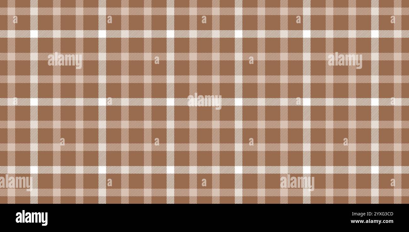 Check brown beige textile Stock Vector Images - Alamy