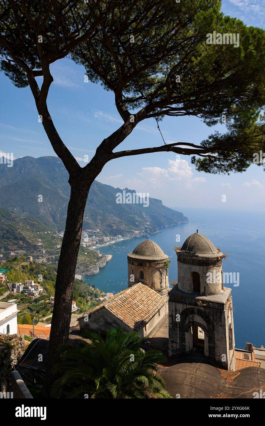 Mediterranean sea, Amalfi coast, Ravello, Italy Stock Photo - Alamy