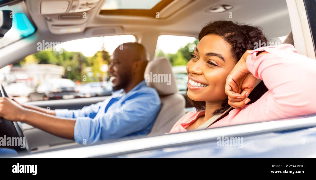 African american couple luxury car hi-res stock photography and images ...