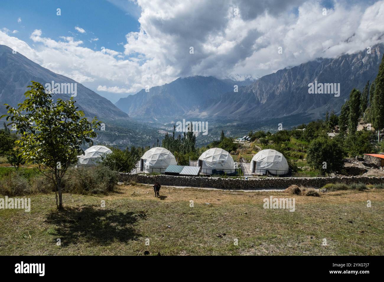 Glamping domes with Karakoram views, Eagle's Nest, Karimabad, Hunza ...