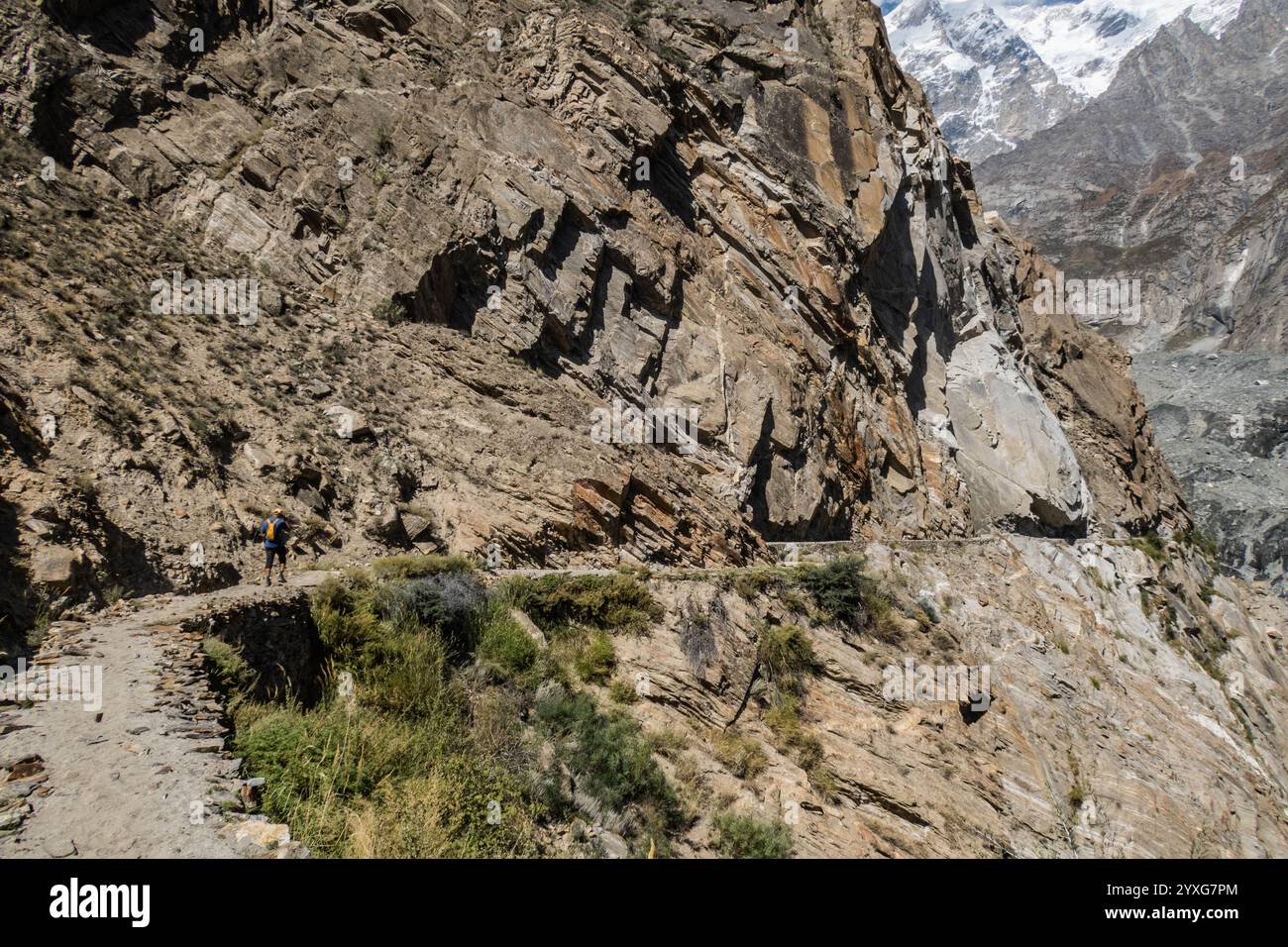 Trekking to Ultar Meadows, Karimabad, Hunza, Gilgit-Baltistan, Pakistan ...