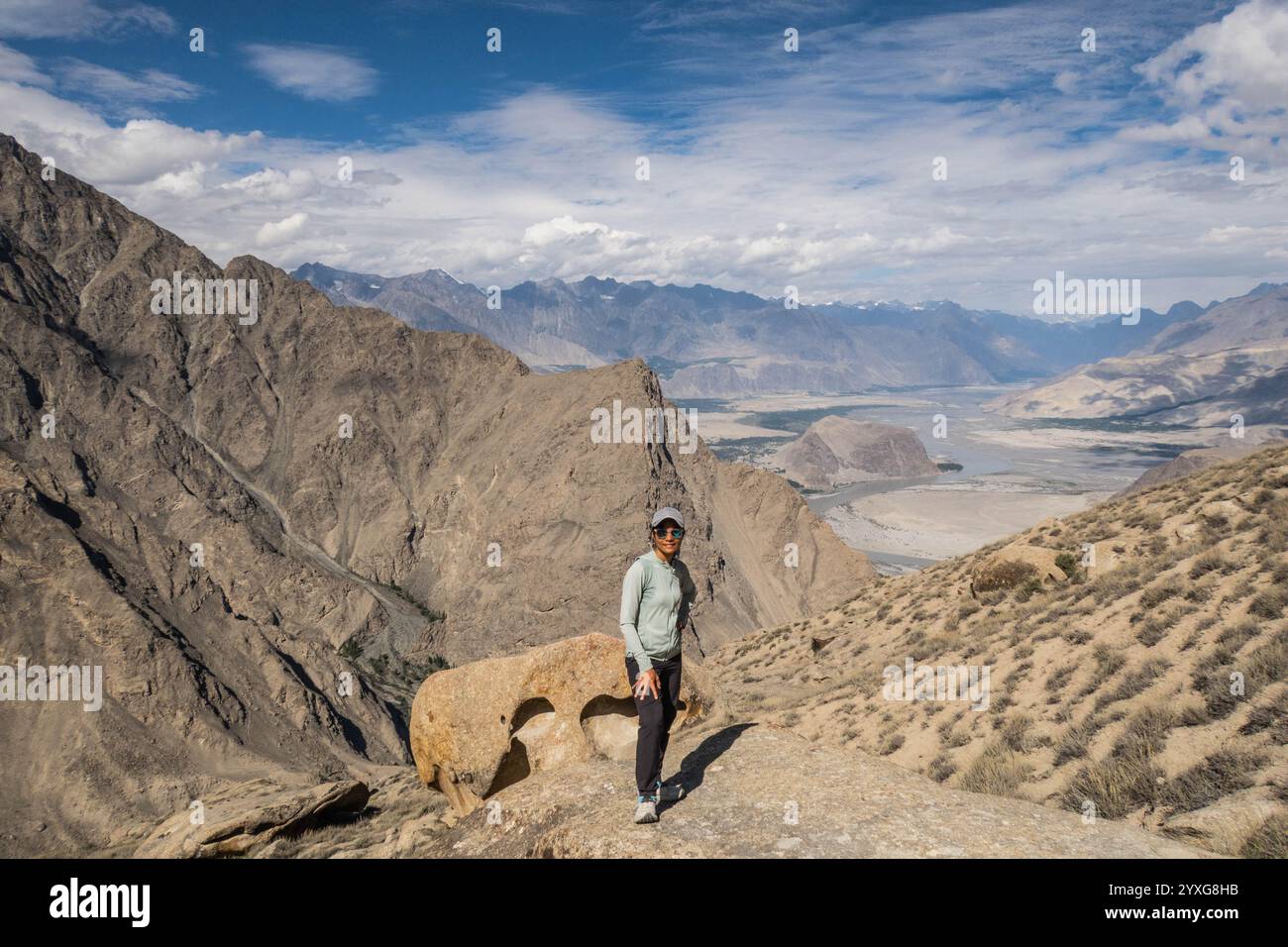 Views of Skardu Valley hiking to Marsur Rock, Hussainabad, Skardu ...