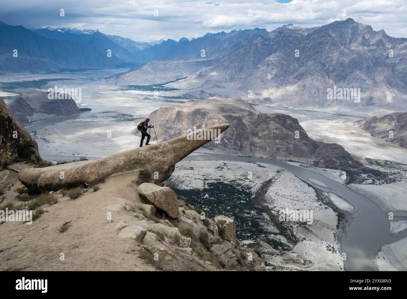 Climbing up amazing Marsur Rock, Hussainabad, Skardu, Baltistan ...