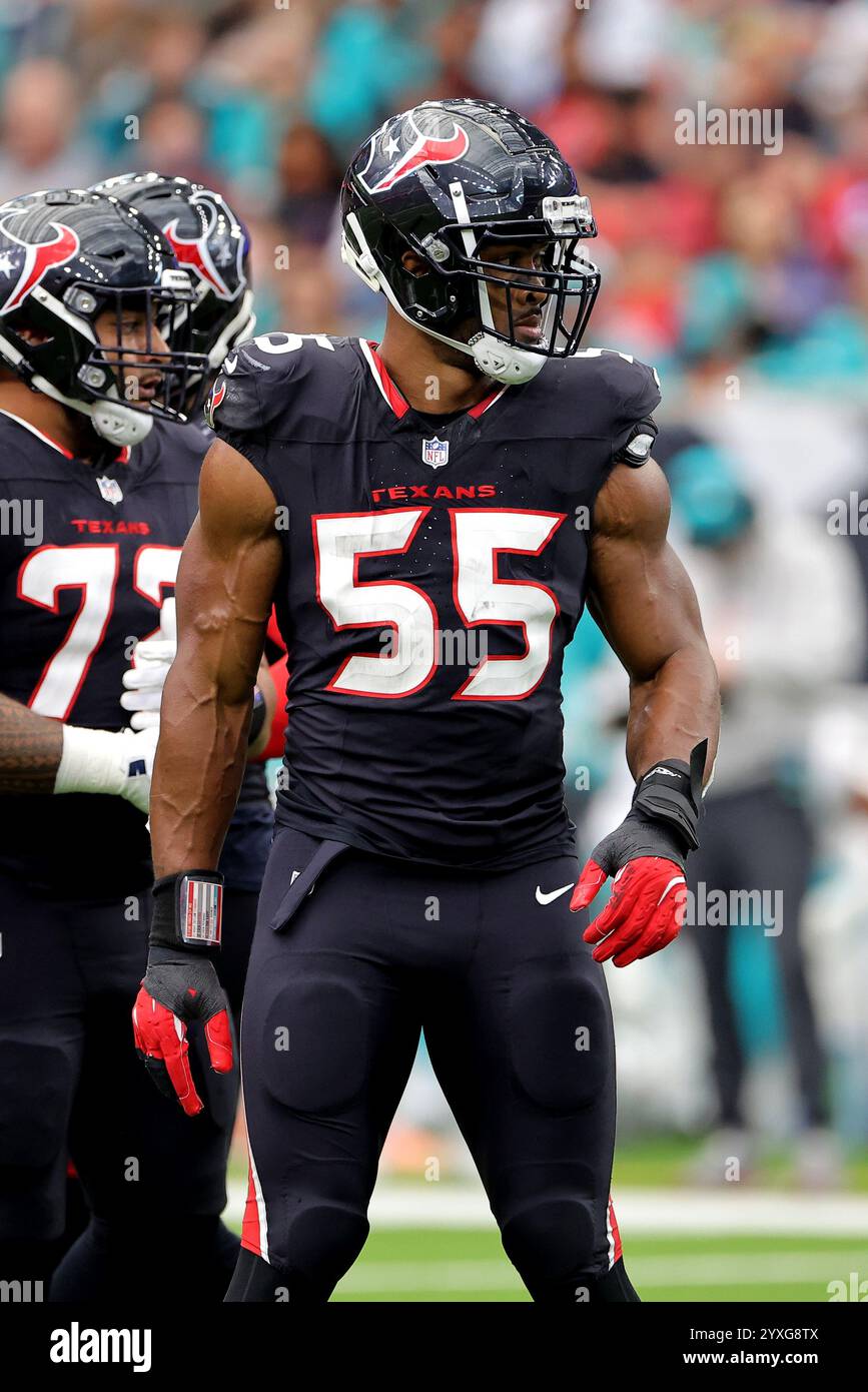Houston, Texas, USA. 15th Dec, 2024. Houston Texans defensive end ...