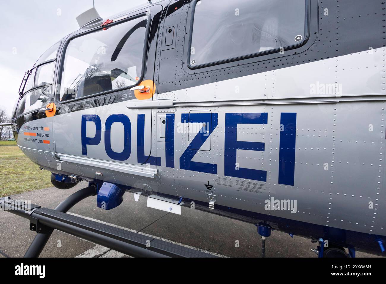Präsentation neuer Polizeihubschrauber Neuer Polizeihubschrauber des ...