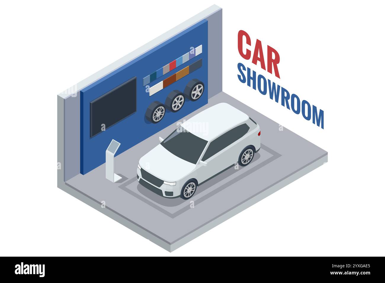 Car setup interior Stock Vector Images - Alamy