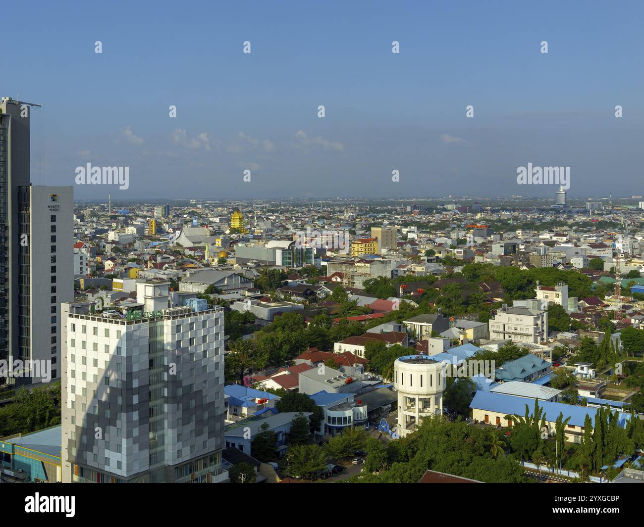 View over the city, Makasar, Sulawesi, Indonesia, Asia Stock Photo - Alamy