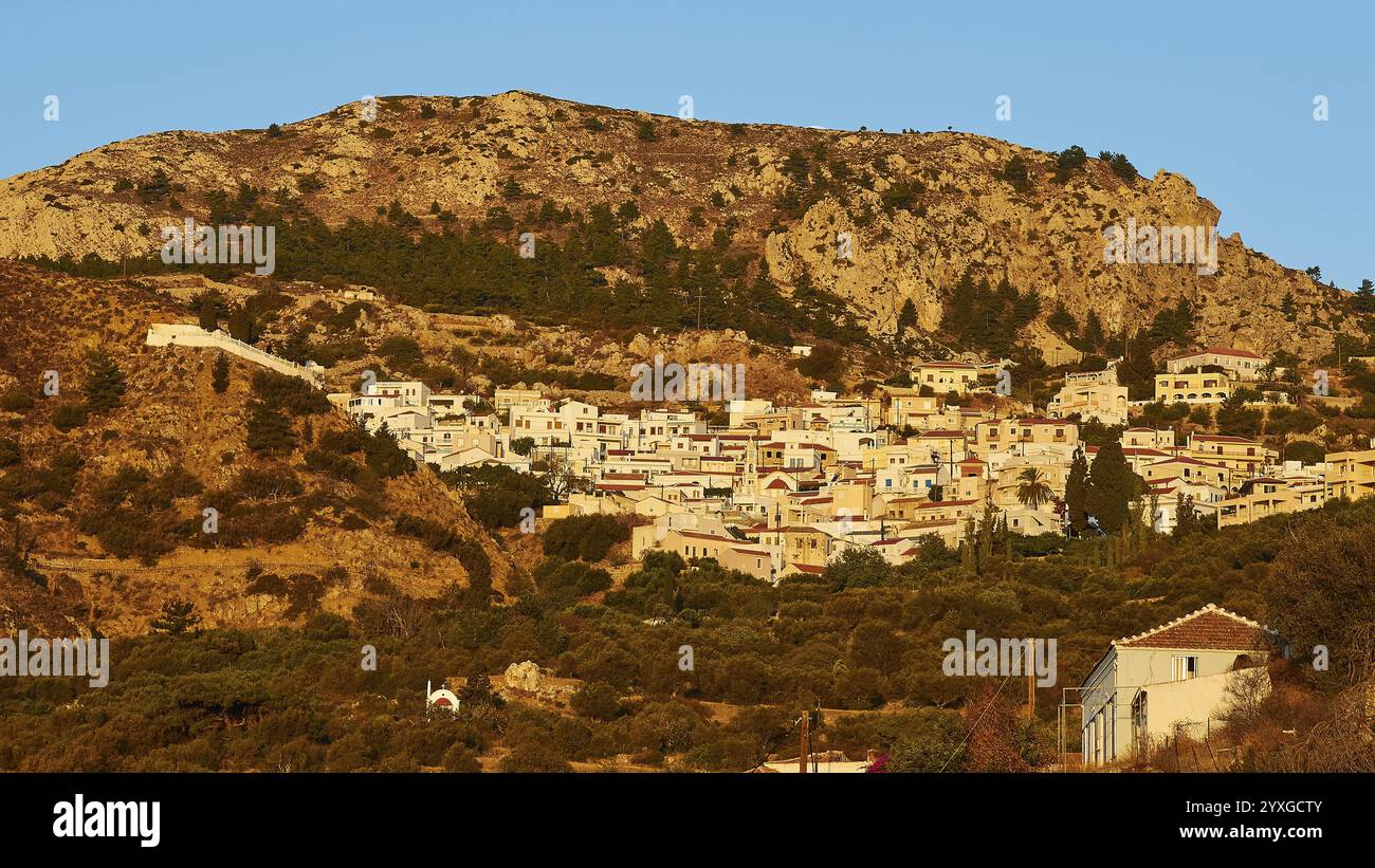 Scattered houses on slopes hi-res stock photography and images - Alamy