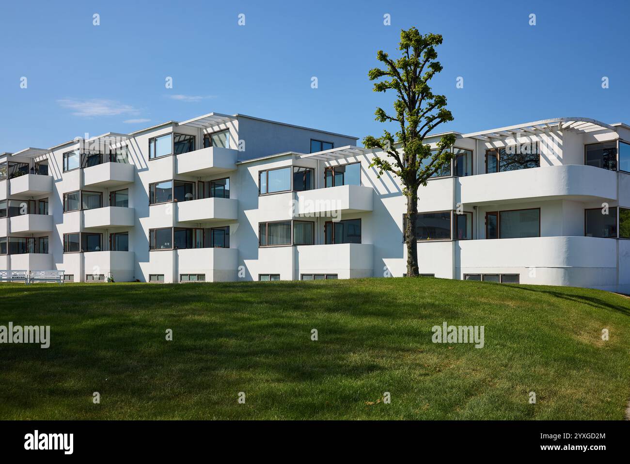 Bellavista, apartment complex, designed by Arne Jacobsen, 1934 ...