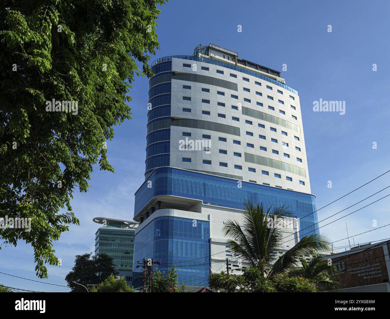 Hotel Melia, high-rise building, Makasar, Sulawesi, Indonesia, Asia ...