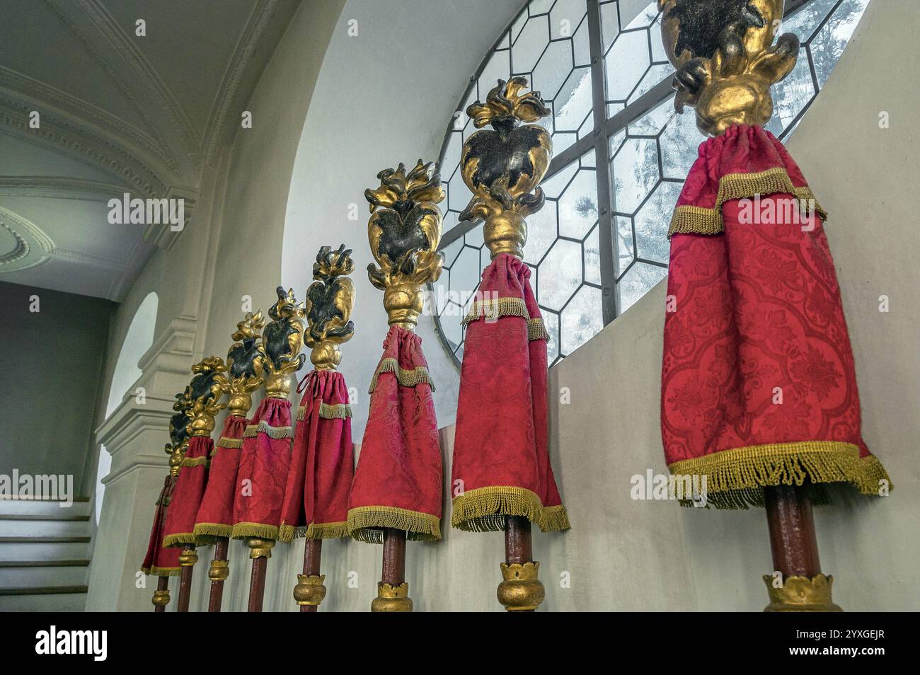 Processional poles hi-res stock photography and images - Alamy