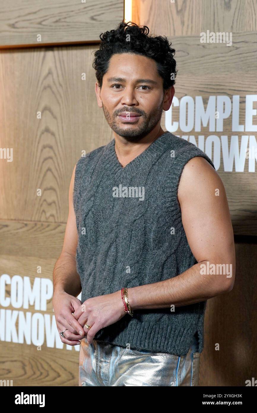 Ny. 13th Dec, 2024. Issac Boots at arrivals for A COMPLETE UNKNOWN ...