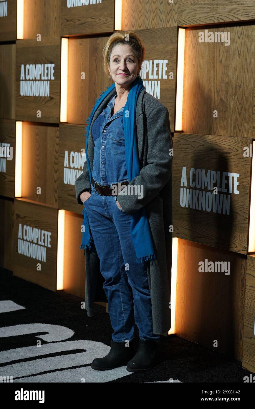 Ny. 13th Dec, 2024. Edie Falco at arrivals for A COMPLETE UNKNOWN ...