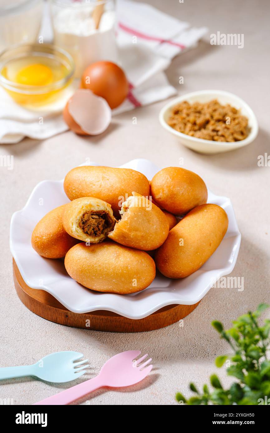 Luti Gendang is Anambas (Indonesia) island special food, make from eggs ...