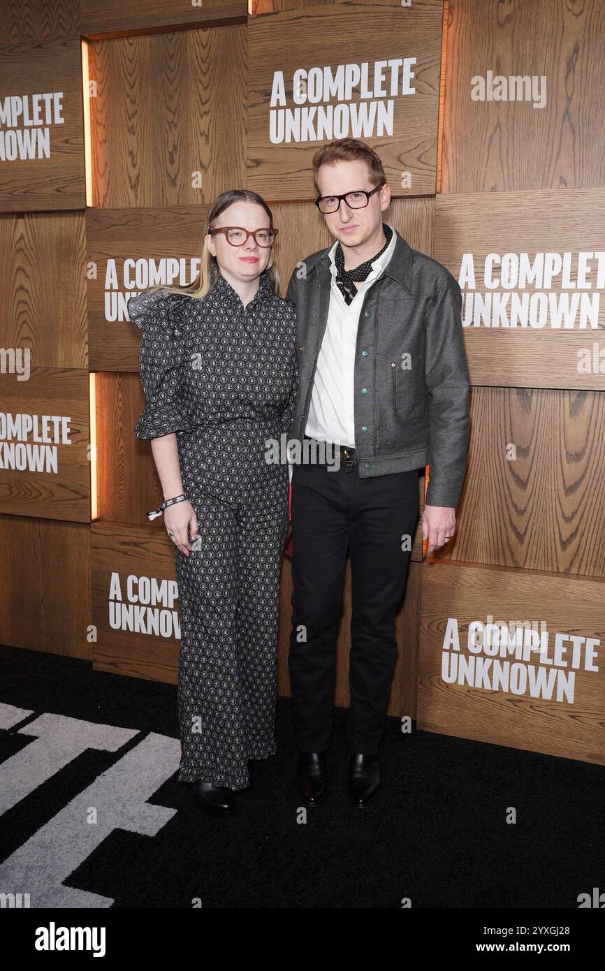 Guest, James Austin Johnson at arrivals for A COMPLETE UNKNOWN Premiere ...