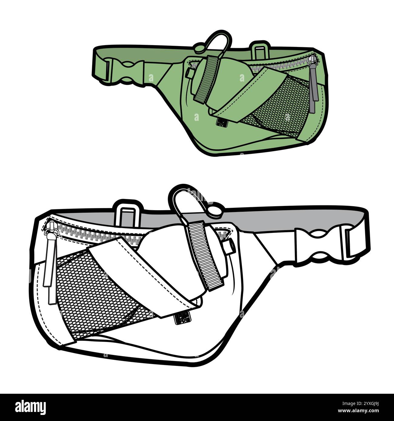 Boys belt bag template hi-res stock photography and images - Alamy