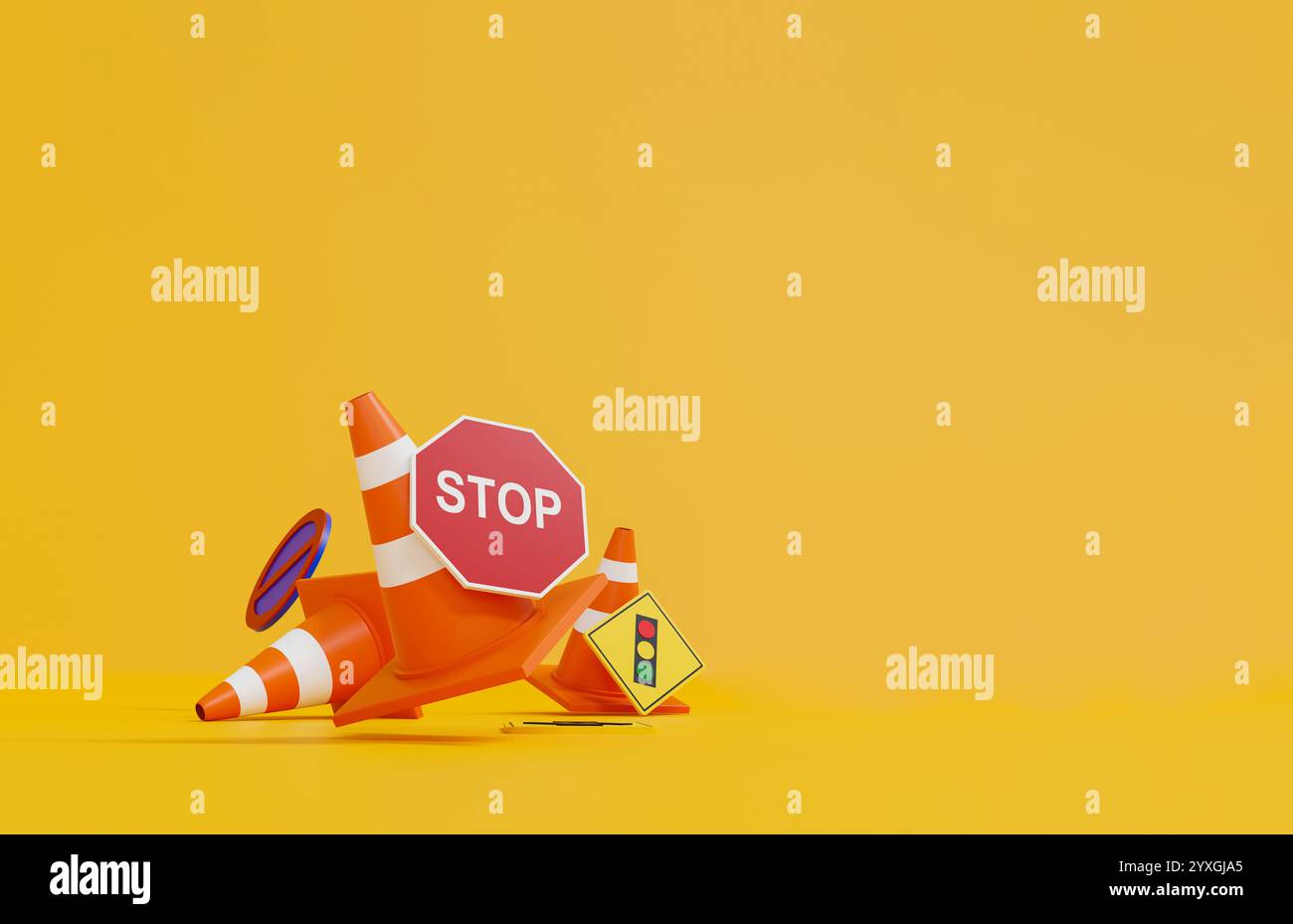 Traffic Signal. Highlighting Road Safety and Traffic Rule Violations in ...