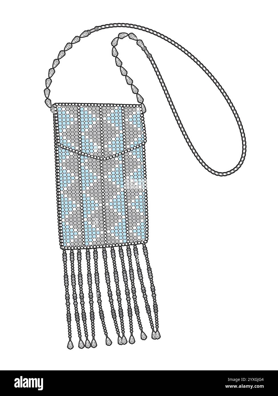 Chrochet bag sketch hi-res stock photography and images - Alamy