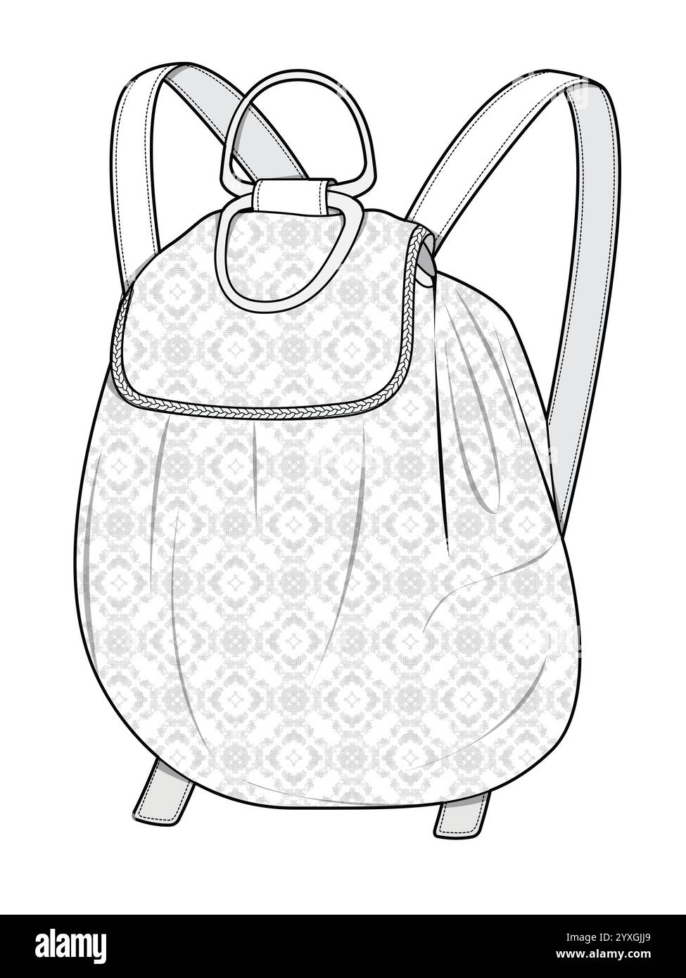 Girls leather backpack hi-res stock photography and images - Alamy