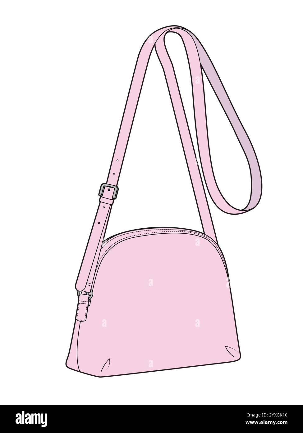 Girls crossbody bags drawing hi-res stock photography and images - Alamy