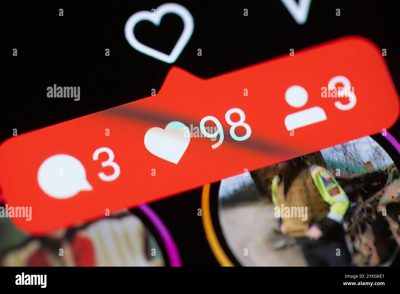 Pop up notifications hi-res stock photography and images - Alamy