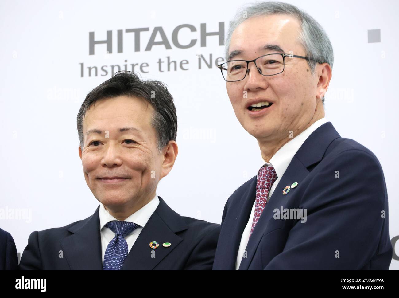 Tokyo, Japan. 16th Dec, 2024. Japan's electronics giant Hitachi ...