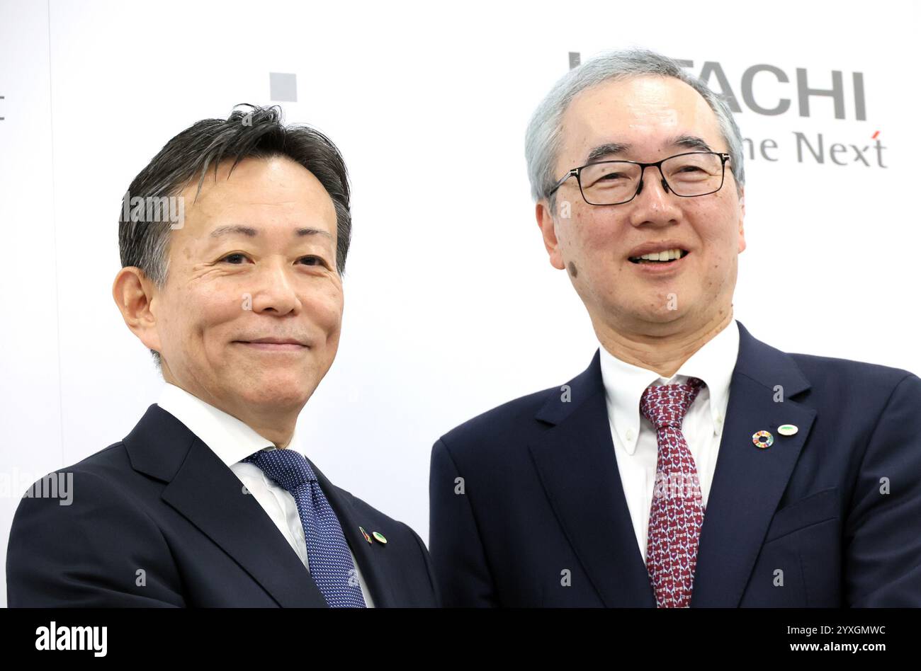 Tokyo, Japan. 16th Dec, 2024. Japan's electronics giant Hitachi ...