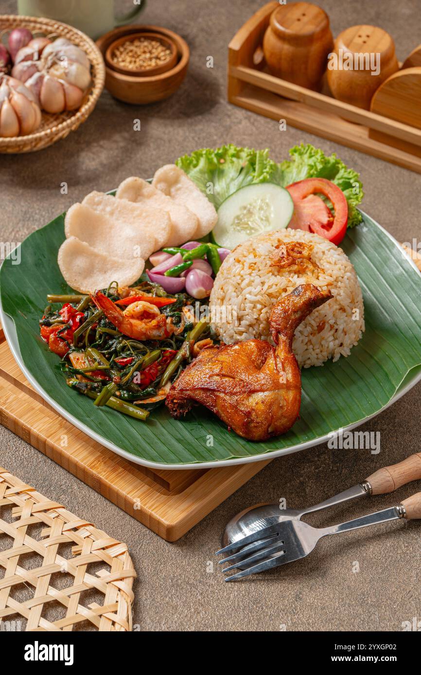 Simangunsong rice (Indonesia : Nasi Simangunsong) comes from the Toba ...