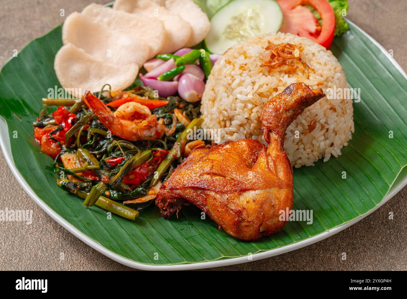 Simangunsong rice (Indonesia : Nasi Simangunsong) comes from the Toba ...