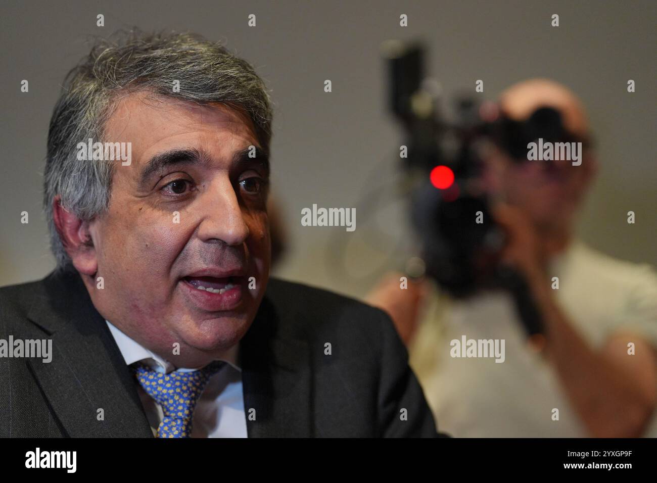 Mark McDonald barrister representing Lucy Letby speaking to the media ...