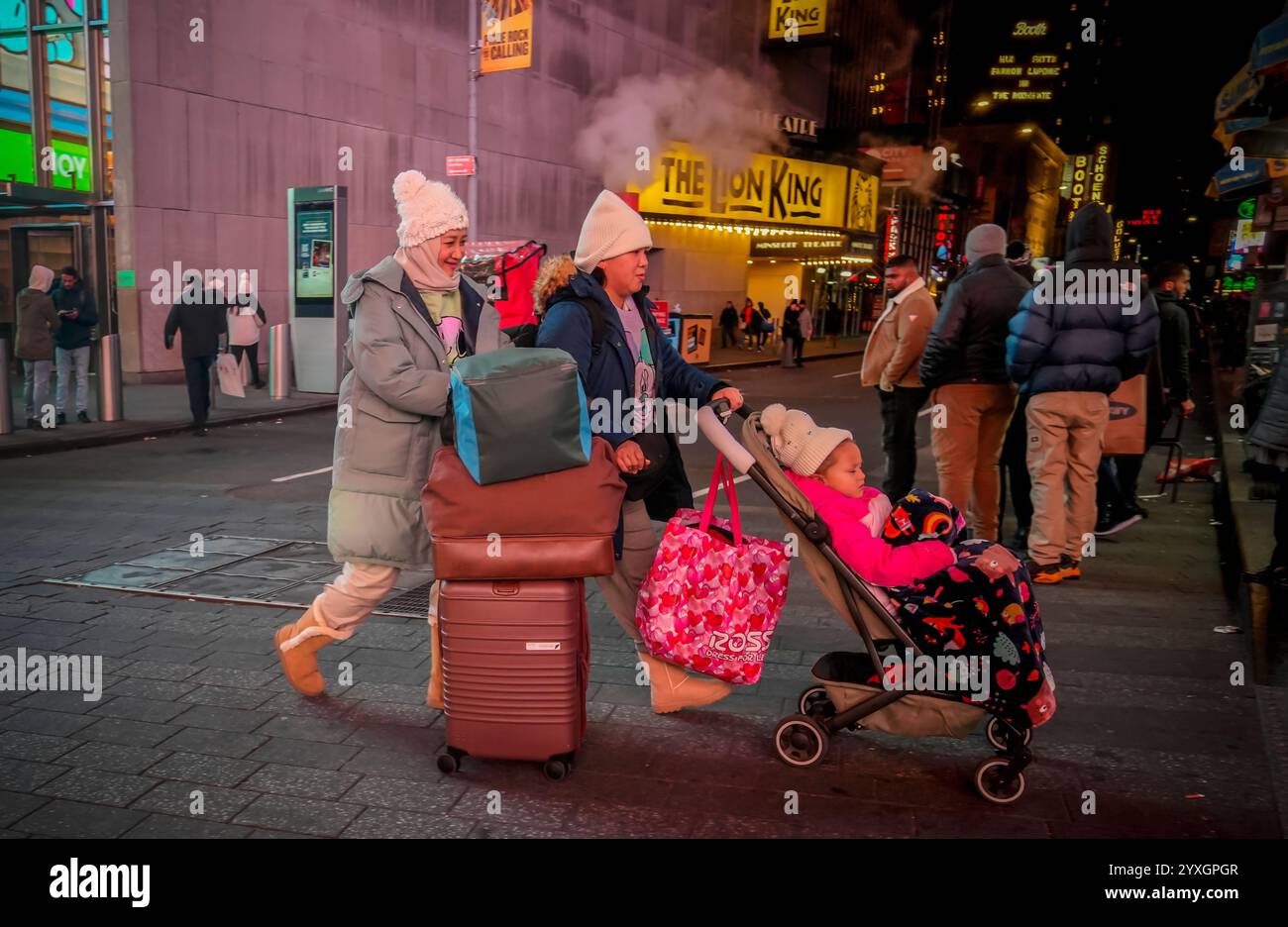 Tourism in Times Square in New York on Wednesday, December 4, 2024 ...