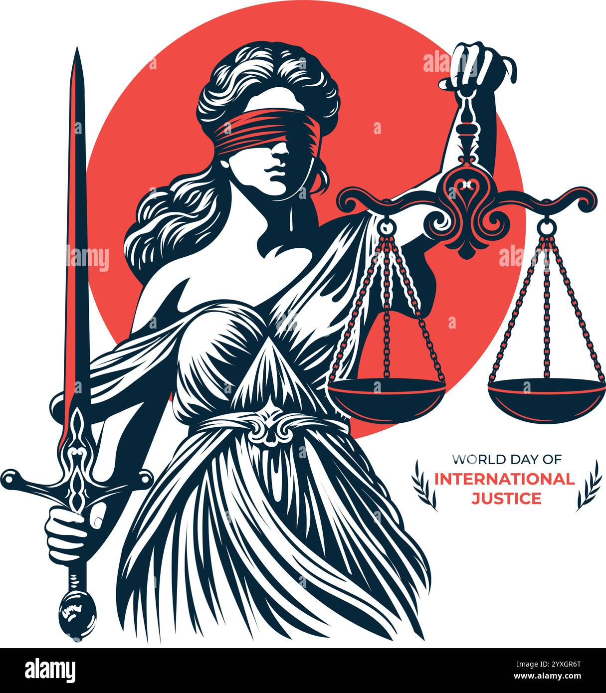Lady Justice Symbol Vector Lady Justice Logo