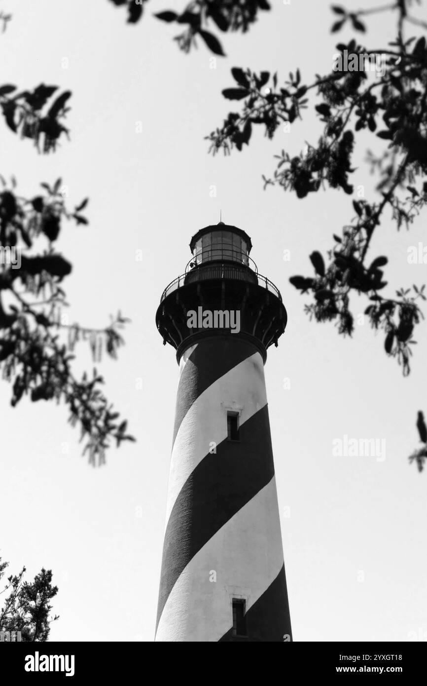 Lighthouse cape hatteras Black and White Stock Photos & Images - Alamy