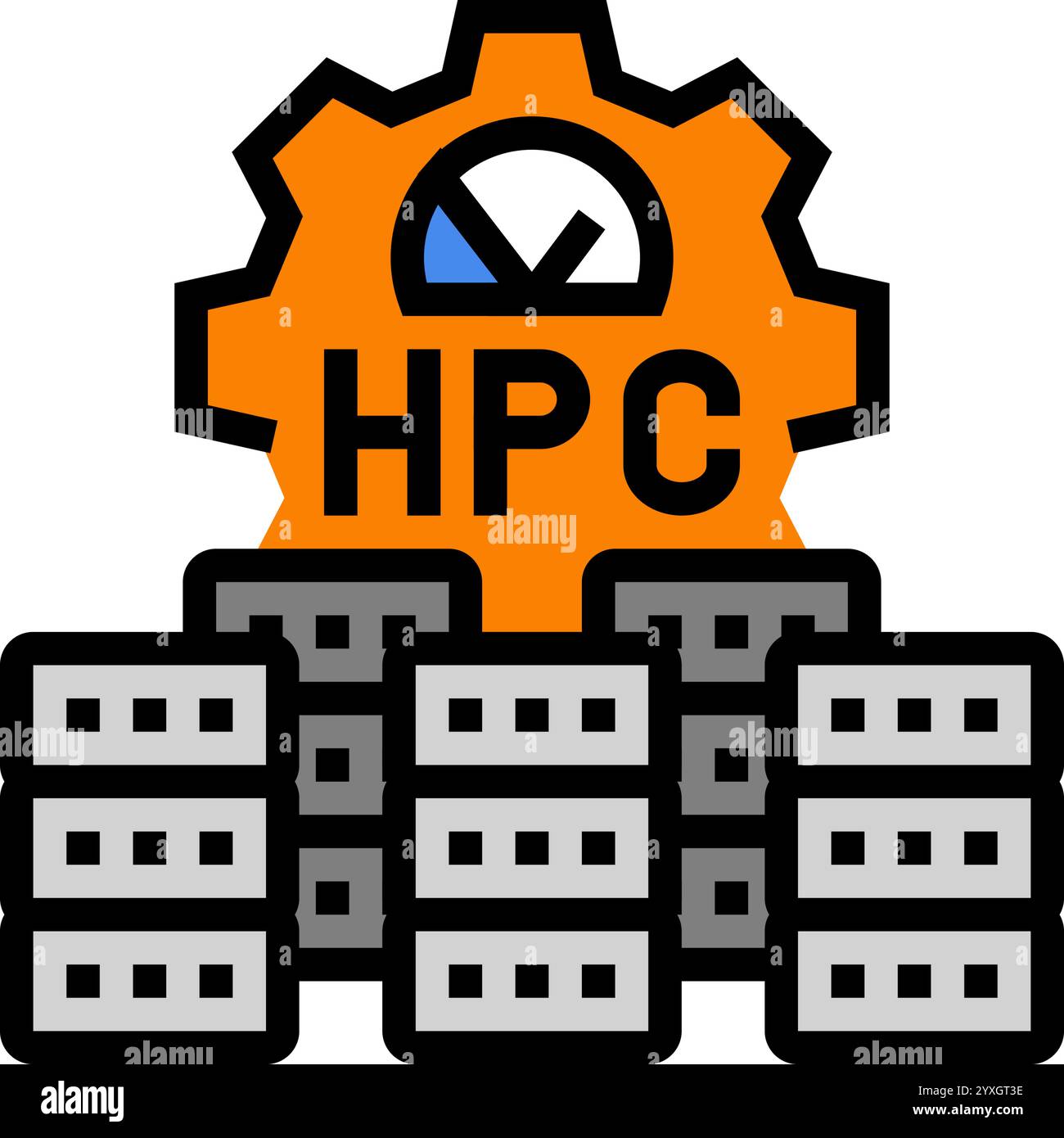 Edge computing illustration Cut Out Stock Images & Pictures - Alamy