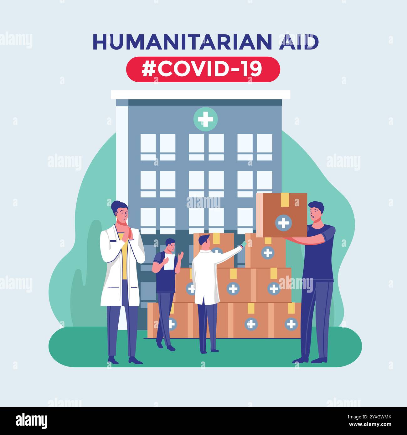 Food hygiene humanitarian aid Stock Vector Images - Alamy