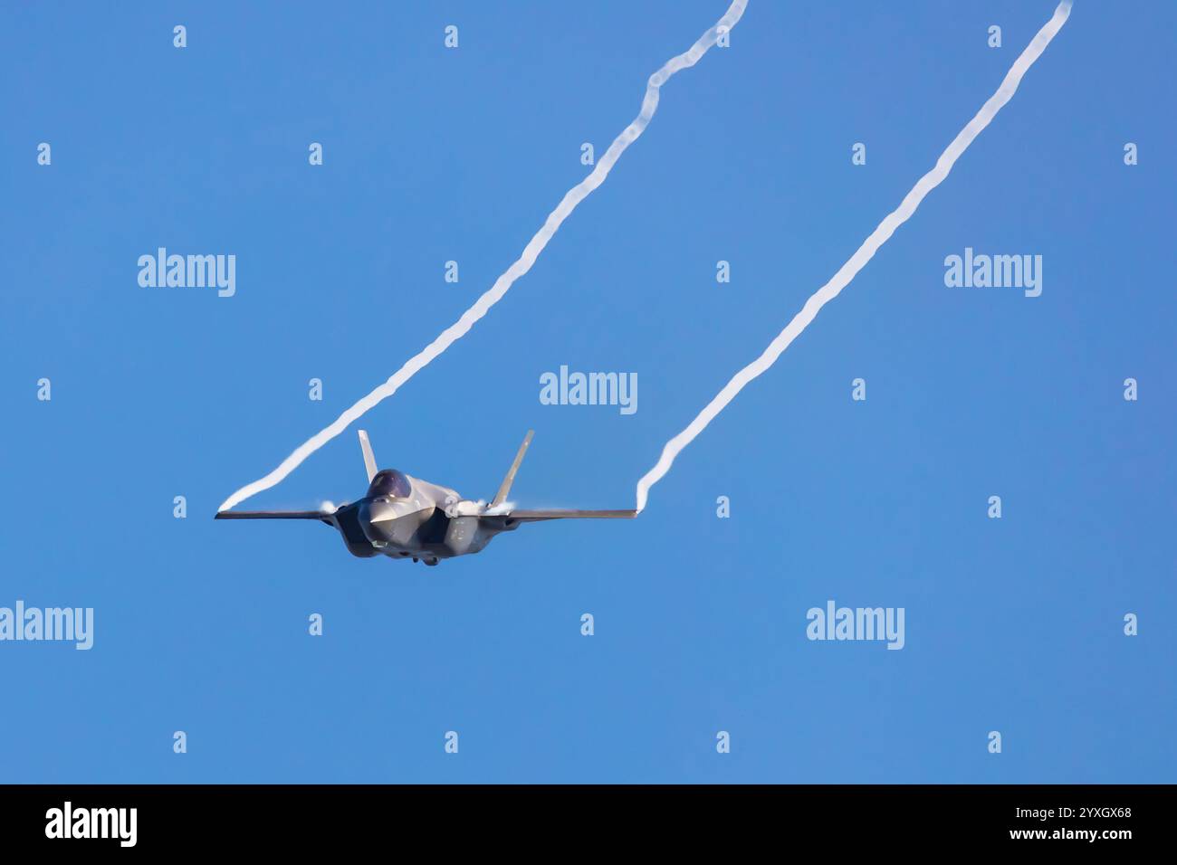 Ostrava, Czech Republic - September 16, 2023: US Air Force USAF Lockheed F-35 Lightning II ...